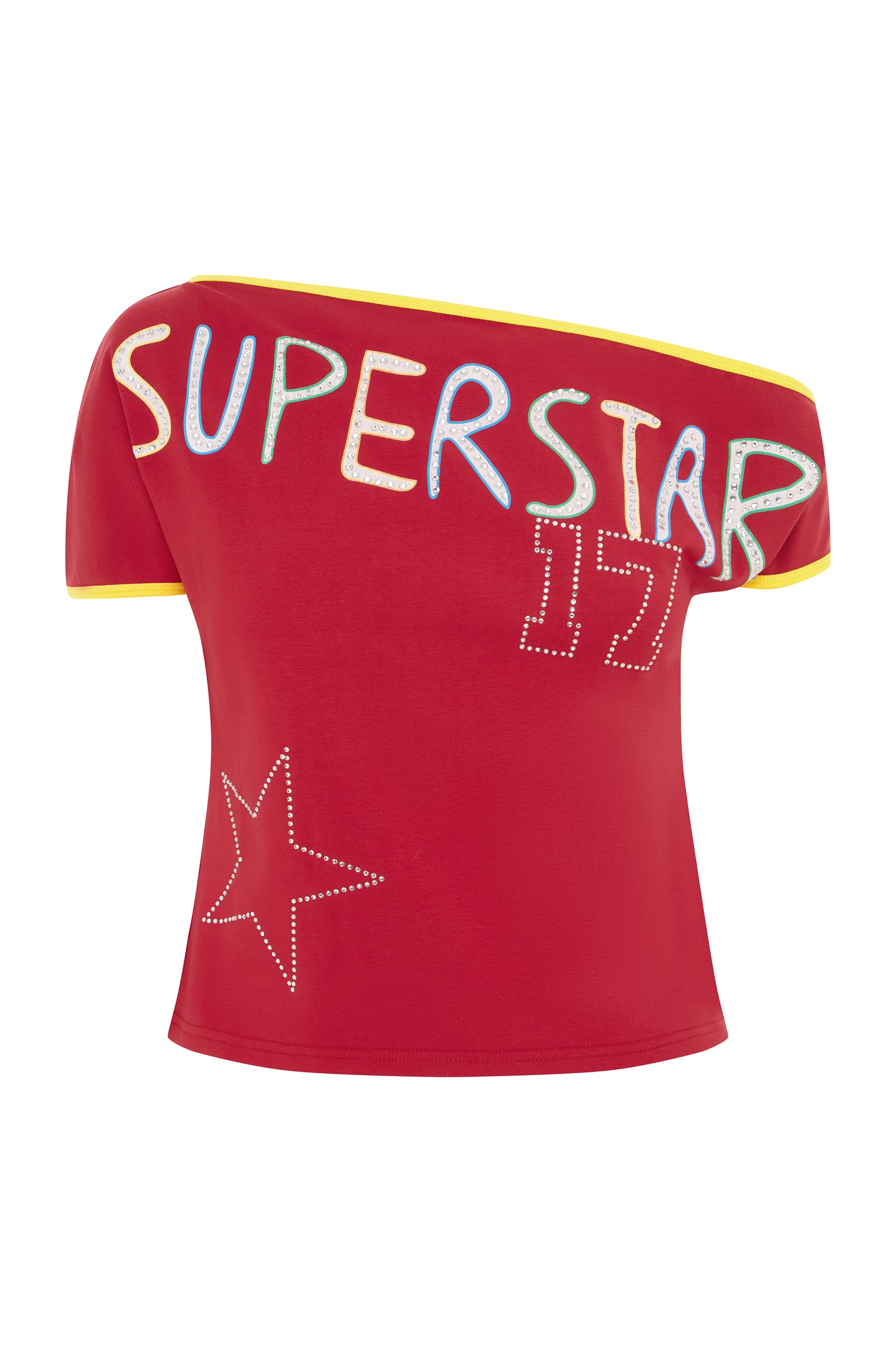 Superstar Seven Tee | Red – With Jéan