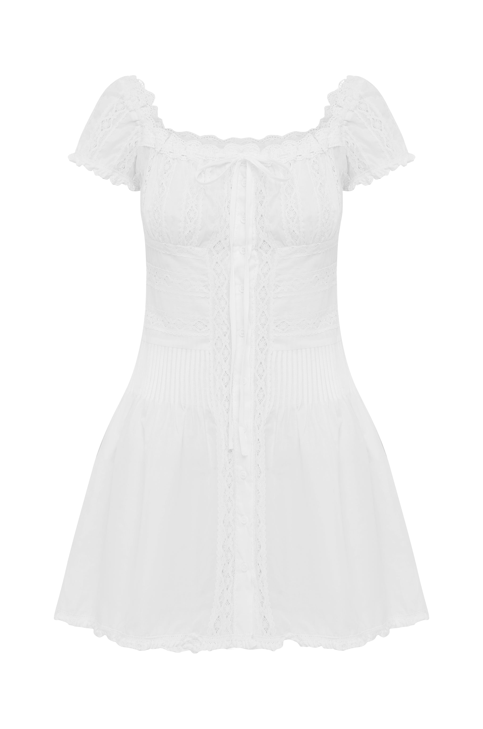 Aster Dress | White – With Jéan