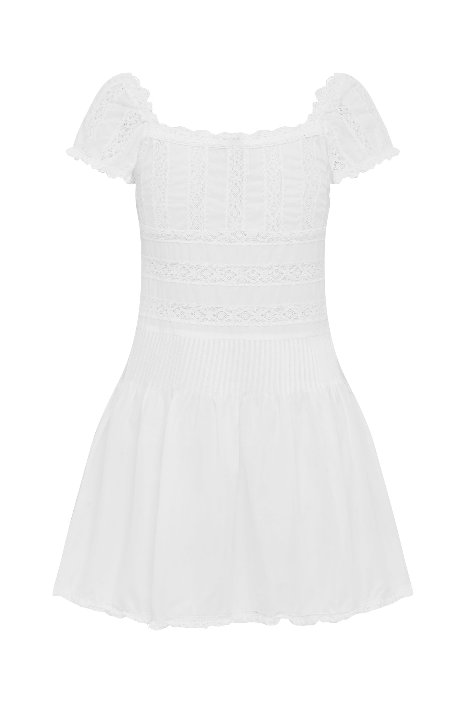 Aster Dress | White – With Jéan