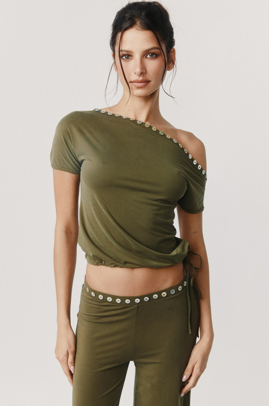 Benny Top | Khaki – With Jéan