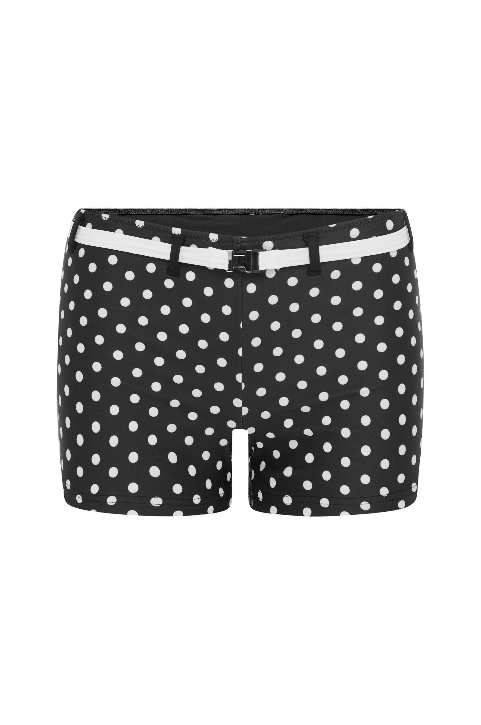 Blake Swim Shorts | Black / White Polka Dot – With Jéan