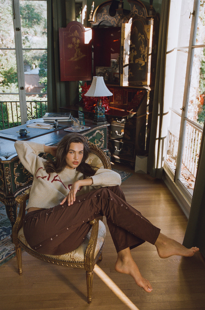 Ray Pants | Brown – With Jéan