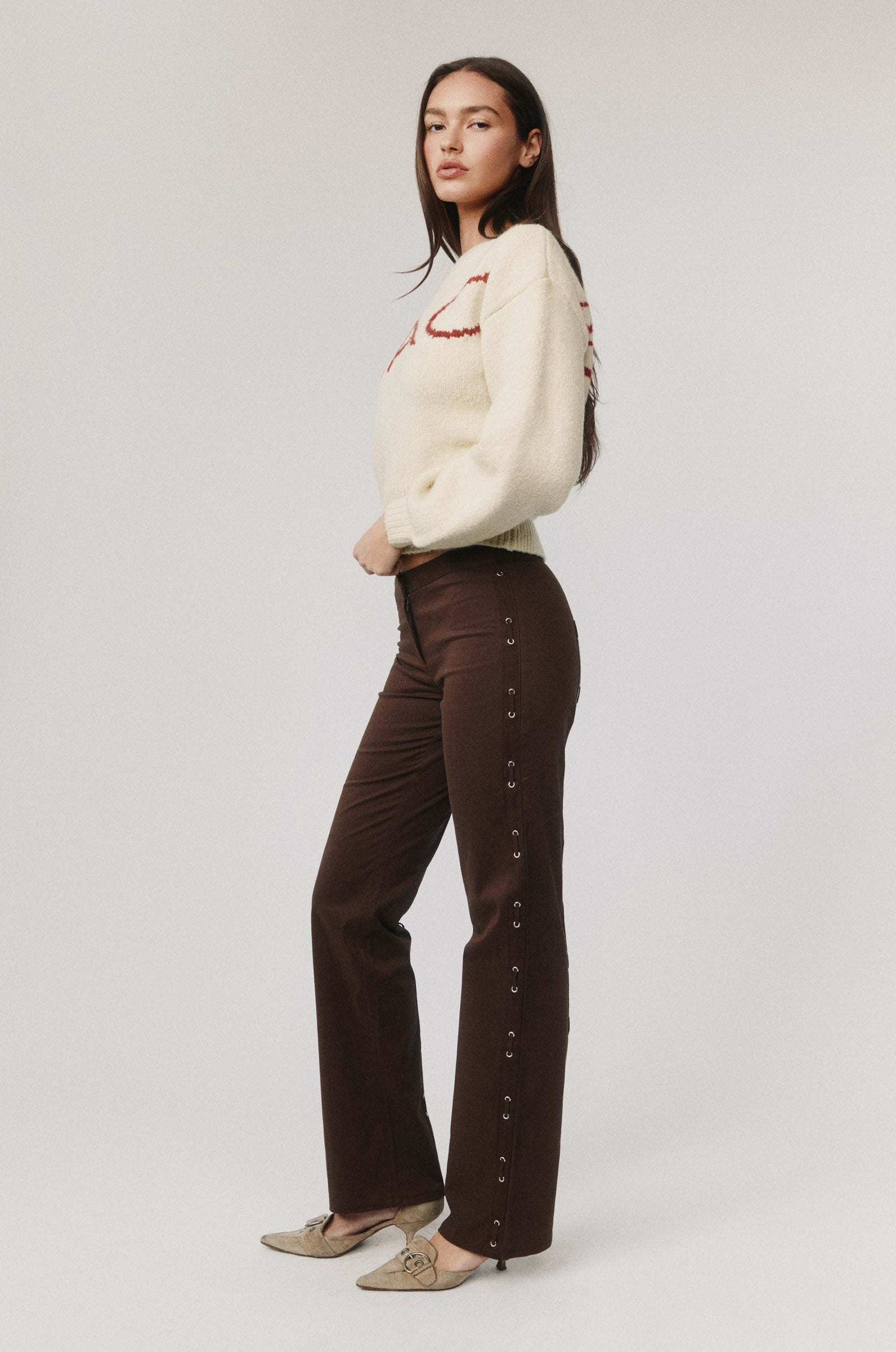 Ray Pants | Brown – With Jéan