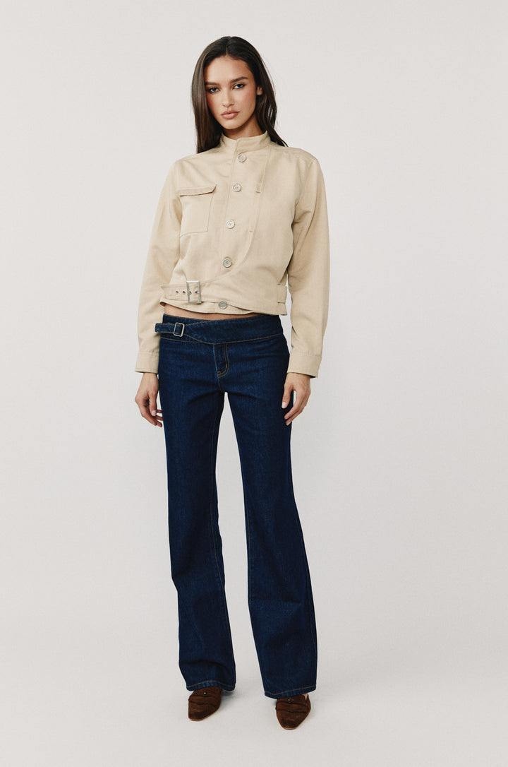 Ross Jacket | Tan – With Jéan