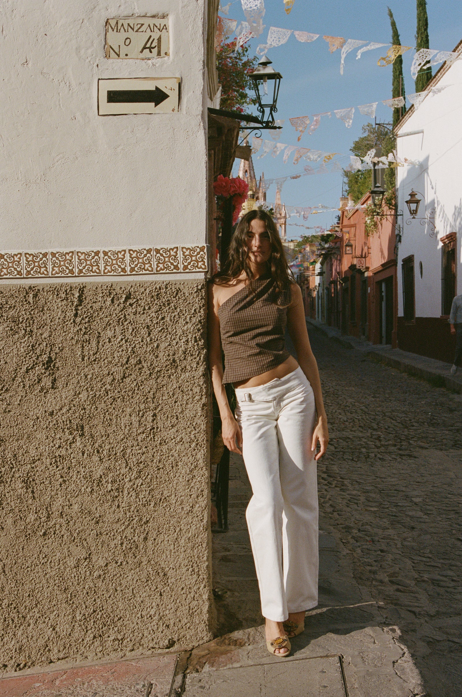 Sadie Jeans | White – With Jéan