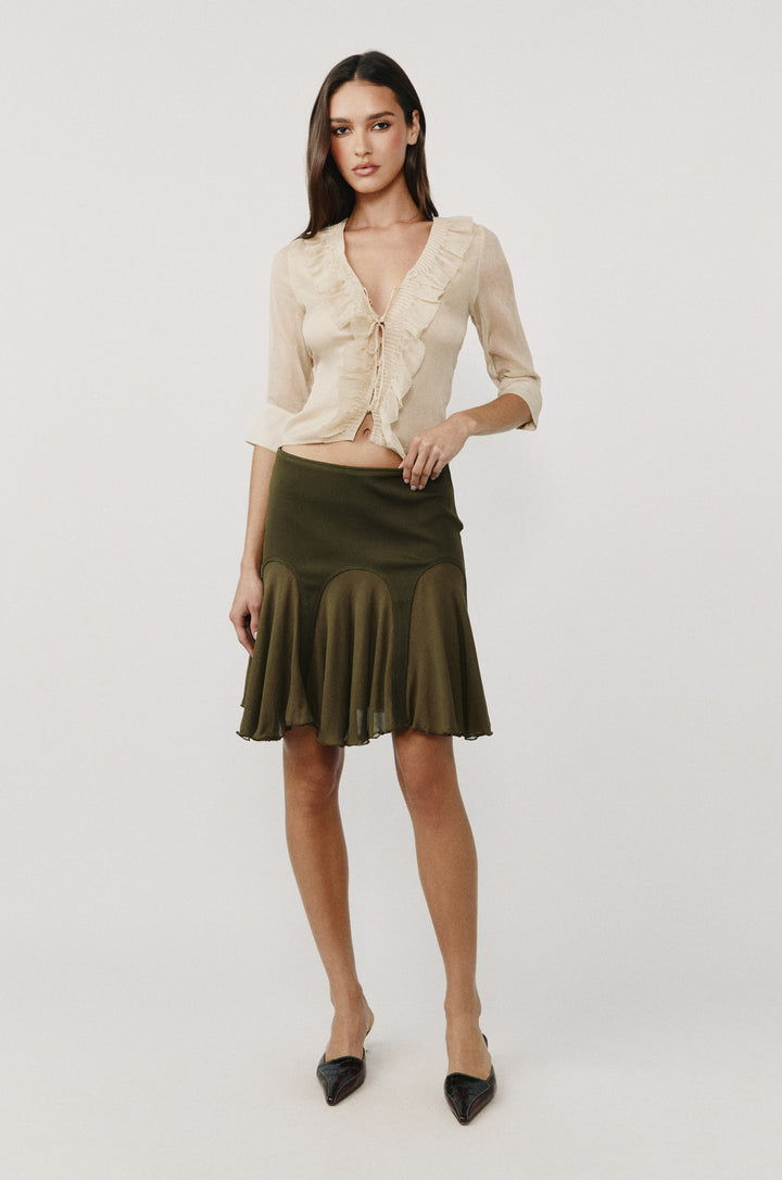 Sasha Top | Beige – With Jéan