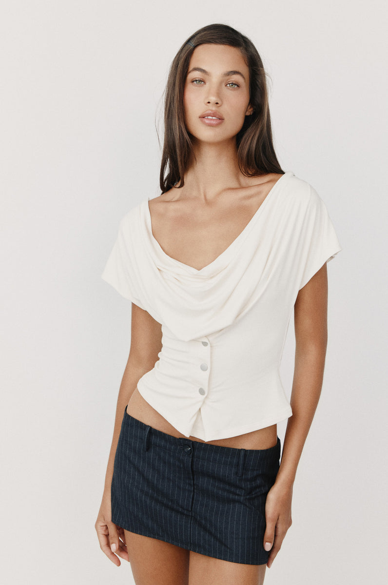 Sienna Top | White – With Jéan