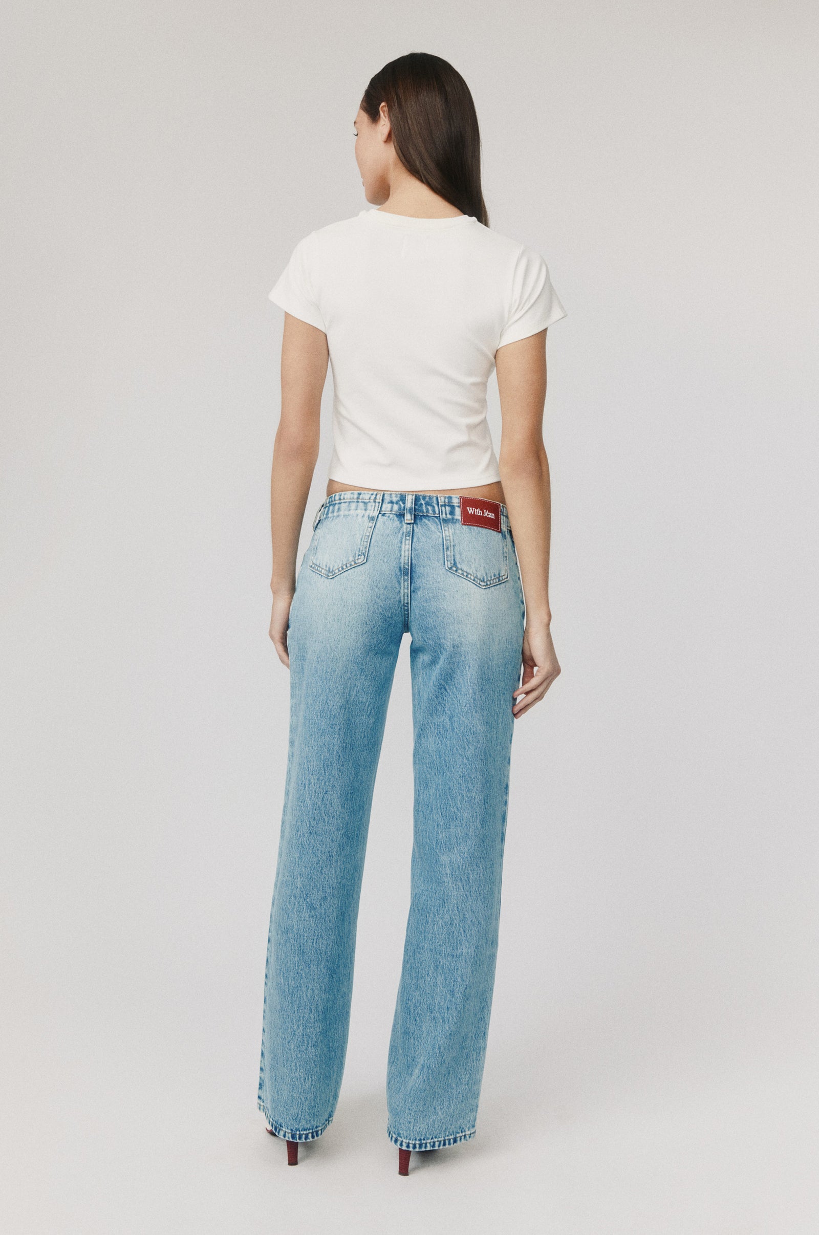 With Flowers Tee | White / Multi – With Jéan