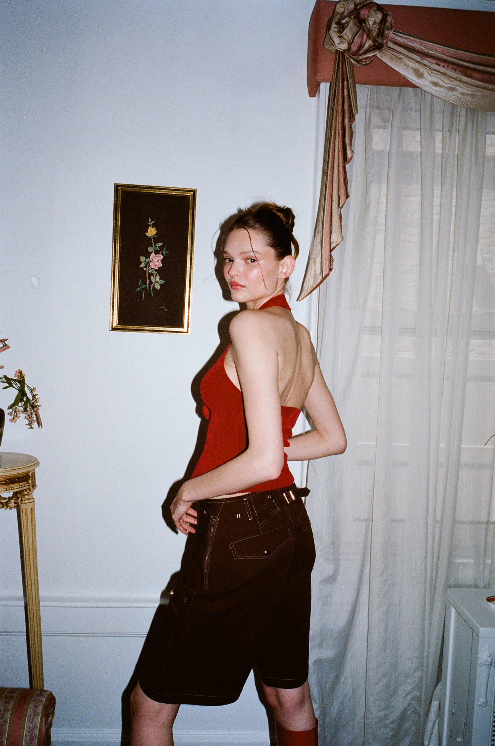 Rose Top | Red – With Jéan